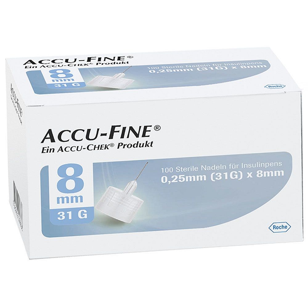 Accu Fine Pen Needle 31Gx8mm 100